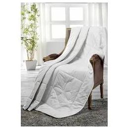 Naturfaserbettdecke Dreams "Classic", beige (creme), B:135cm L:200cm, Bezug: 100% Baumwolle. F&uuml;llung: 100% Seide, Bettdecken, guter Feuchtigkeitstransport, ideal f&uuml;r die warmen Monate