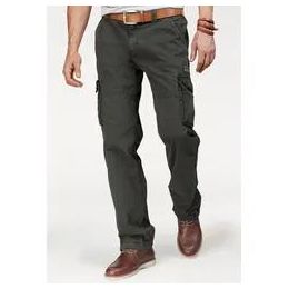 Cargohose Alpha Industries "Jet Pant", Damen, Gr. 31, N-Gr, grau (grauschwarz), Web, Obermaterial: 100% Baumwolle, unifarben, normal lang, Hosen Cargohose, mit seitlichen Cargotaschen und Kordelzug am Beinabschluss