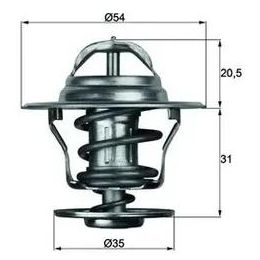 Mahle Thermostat, K&uuml;hlmittel tx1371d f&uuml;r CUPRA