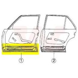 Van Wezel T&uuml;r, Karosserie 3010276 vorne rechts