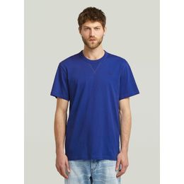 G-Star Raw T-Shirt G-STAR "Nifous T-Shirt", Damen, Gr. L, racing blau, Obermaterial: 100% Baumwolle, Shirts T-Shirt