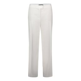 B&uuml;gelfaltenhose Betty Barclay "Damen mit B&uuml;gelfalte", Damen, Gr. 38, Normalgr&ouml;&szlig;en, rohwei&szlig;, Obermaterial: 59% Baumwolle, 39% Viskose, 2% Elasthan, Basic, relaxed fit lang, Hosen