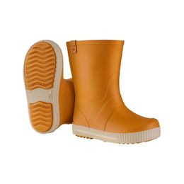 Gummistiefel Dunlop "Puddle Jumper", Damen, Gr. 25, braun (ockerbraun), Obermaterial: 100% Textilmaterial TEXMAT., Schuhe Gummistiefel
