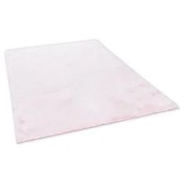 Fellteppich Gino Falcone "Kuschelteppich Chiara", rosa, B:60cm H:30mm L:135cm, Polyester, Teppiche, Fellteppich, Kunstfell, Kaninchenfell-Haptik, besonders weicher Langflor