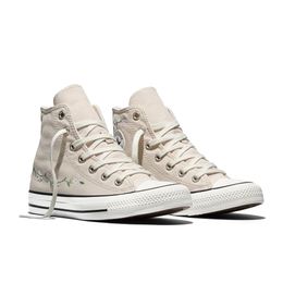 Sneaker Converse "CHUCK TAYLOR ALL STAR", Jungen, Gr. 36, classic ecru, vintage wei&szlig;, schwarz, Textil, Schuhe Sneaker, f&uuml;r Alltag, leicht profiliertes Laufsohlenprofil, sportlicher Look