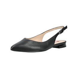 H&ouml;gl Ballerina H&Ouml;GL "H&ouml;gl Ballerinas Leder", Damen, Gr. 37,5, schwarz, Leder, Schuhe Ballerina