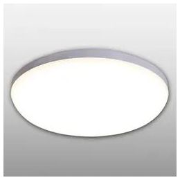 N&auml;ve N&Auml;VE LED Deckenleuchte "Garda", wei&szlig;, 1, &Oslash; 28cm H: 5,5cm, 1 Stk., Leuchten, wei&szlig; satiniert, Kunststoff/Metall, IP54, LED Deckenleuchte