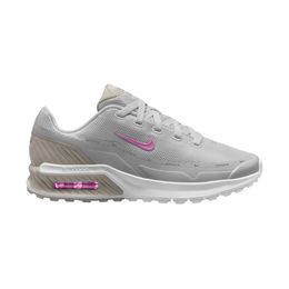 Sneaker Nike Sportswear "W AIR MAX BIA", Damen, Gr. 40,5, vast grau, lt magenta, college grau, wei&szlig;, Synthetik, Textil, Schuhe Sneaker