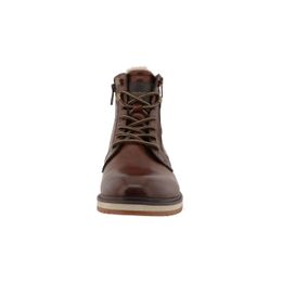 Stiefel Tom Tailor "Tom Tailor Winter Boots", Damen, Gr. 40, cognac, unifarben, Schuhe Stiefel