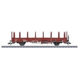 M&auml;rklin G&uuml;terwagen M&Auml;RKLIN "Rungenwagen DB - 4694", rot (rot, schwarz), Modelleisenbahn-Fahrzeuge, Kinder, Kunststoff, Metall, Made in Europe