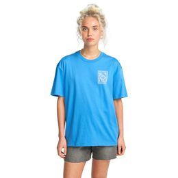 T-Shirt Billabong "Always Looking", Damen, Gr. L, blau, Obermaterial: 100% Walkfrottier;, Shirts T-Shirt
