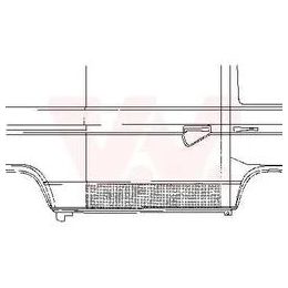 Van Wezel T&uuml;r, Karosserie 5870174 Schiebet&uuml;r