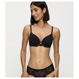 B&uuml;gel-BH Triumph "Amourette Charm WHP01", Damen, Gr. 85, Cup C, schwarz, Microtouch, Obermaterial: 58% Polyamid, 25% Polyester, 17% Elasthan, unifarben, BHs B&uuml;gel-BH, mit Stretch-Spitze und nahtlos vorgeformten Cups