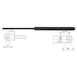 METZGER Gasfeder, Koffer-/Laderaum 2110339 hinten rechts f&uuml;r MERCEDES-BENZ