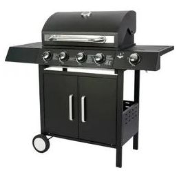 Gasgrill El Fuego "San Angelo", schwarz, B:120cm H:110cm T:48cm, Grills, BxTxH: 120x48x110 cm, Topseller