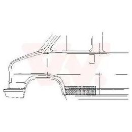 Van Wezel T&uuml;r, Karosserie 1745171 vorne links