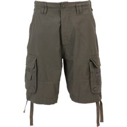 Cargoshorts Brandit "Brandit Pure Vintage Shorts", Herren, Gr. 5XL, US-Gr&ouml;&szlig;en, olive, 100% Baumwolle, normal, Hosen