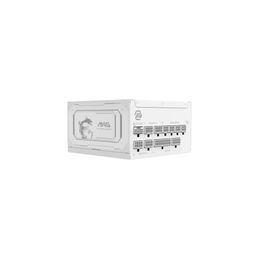 MSI Netzteil "MAG A1000GL PCIE5 WHITE", wei&szlig;, B:22,8cm H:12,9cm T:30,3cm, Netzteile