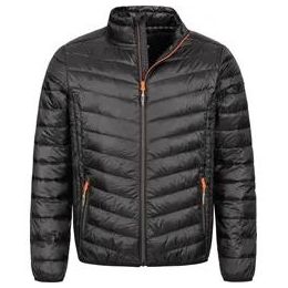 Steppjacke LPO "GILMOUR MELVILLE VII MEN", Herren, Gr. L (52), schwarz, 100% Polyester, bequem, mit innenliegendem Gummizug, Jacken Steppjacke, auch in Gro&szlig;en Gr&ouml;&szlig;en erh&auml;ltlich