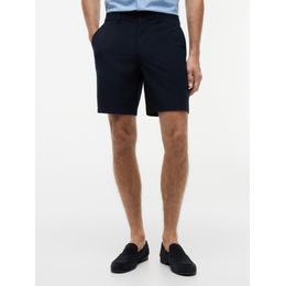 Chinoshorts Tommy Hilfiger "DOVER", Herren, Gr. 30, N-Gr, desert sky, Web, Obermaterial: 75% Polyester, 17% Baumwolle, 8% Elasthan, regular fit kniefrei, Hosen Chinoshorts, mit Flag-Stickerei