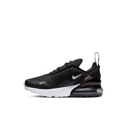 Sneaker Nike Sportswear "AIR MAX 270 (PS)", M&auml;dchen, Gr. 33,5, schwarz, wei&szlig;, anthrazit, Synthetik, Textil, Schuhe Sneaker, Design auf den Spuren des Air Max 180 und Air Max 93, f&uuml;r Kinder