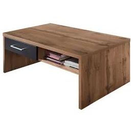 Couchtisch Innostyle "Sonate", braun, B:110cm H:40cm T:64cm, Holzwerkstoff, Tische, Couchtisch, 1 Schubkasten