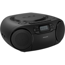 Philips Boombox "TAZ2500/10", schwarz, B:28,5cm H:12,5cm T:24,5cm, Radios