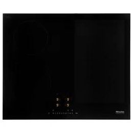Miele Flex-Induktions-Kochfeld "KM 7404 FX", schwarz, B:59,2cm H:5,1cm T:49,2cm, Kochfelder, Mit 4 Kochzonen inkl. 1 leistungsstarken PowerFlex-Kochbereich