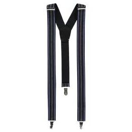Hosentr&auml;ger Lerros "Hosentr&auml;ger mit Streifenvariation", Herren, Gr. Normalgr&ouml;&szlig;en, blau (navy), 70% Polyester, 30% Elastan, Hosentr&auml;ger