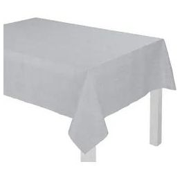 Tischdecke WIRTH "Torbole" Gr. 2, grau, B:120cm L:120cm, Baumwolle, Polyester, Tischdecken, Tischdecke