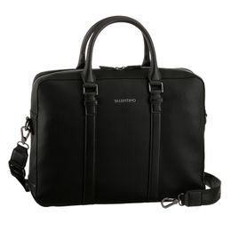 Valentino Handbags Businesstasche VALENTINO BAGS "EFEO", Herren, Gr. B/H/T: 41cm x 31cm x 9cm, schwarz (nero), Lederimitat, Taschen, Handtasche Damen Tasche Damen Schultertasche Henkeltasche