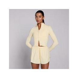Myprotein MP Damen Tempo Verk&uuml;rzte Jacke &ndash; Butter - XS