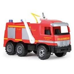 Spielzeug-Feuerwehr LENA "Giga Trucks, Actros", rot, Spielzeugfahrzeuge, KinderB:27cm H:38cm T:63cm, Kunststoff, Made in Europe, B:27cm H:38cm T:63cm