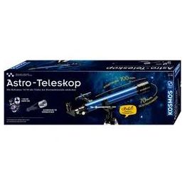 Teleskop Kosmos "Astro-Teleskop", blau, Teleskope, Kinder, Aluminium, mit Aluminiumstativ