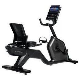 Ergometer SCHWINN FITNESS "Schwinn 590R", grau (grau, schwarz), Heimtrainer, ohne Unterlegmatte, 150 kg max. Benutzergewicht, Fahrrad, 25 Widerstandsstufen, B:71cm H:119cm L:169cm