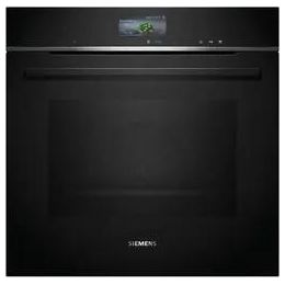 Siemens Dampfbackofen "HS736G3B1", Energieeffizienz: A+ (A+++-D), schwarz, B:59,4cm H:59,5cm T:54,8cm, Back&ouml;fen, cookControl Pro Funktion f&uuml;r automatische Gerichtzubereitungen