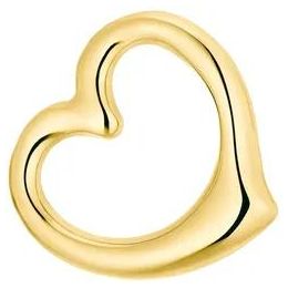 Herzanh&auml;nger Amor "9038718", gold (gelbgoldfarben), Schmuckanh&auml;nger, Damen, Gelbgold 585, 0,4 g, Made in Germany