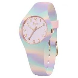 Ice Watch Quarzuhr ICE-WATCH "ICE tie and dye - Extra small - 3H", lila (flieder, hellblau, rosa), Armbanduhren, Kinder, Quarzuhr, Armbanduhr, Kinderuhr, M&auml;dchenuhr, Schulanfang, Geschenkidee