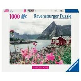 Puzzle Ravensburger "Scandinavian Places, Reine, Lofoten, Norwegen", bunt, Puzzles, KinderB:70cm H:50cm, Pappe, Made in Germany, B:70cm H:50cm