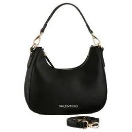 Hobo Valentino BAGS "BRIXTON", Damen, Gr. B/H/T: 26cm x 22cm x 6cm, schwarz, Lederimitat, Taschen Hobo, Damen Henkeltasche, Schultertasche, Umh&auml;ngetasche