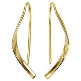 Paar Ohrhaken Firetti "Schmuck Geschenk Gold 333 Ohrschmuck Ohrringe", gold (gelbgoldfarben), Ohrringe, Damen, Gelbgold 333