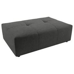 Polsterhocker 3C Candy "Yoshy", schwarz, B:120cm H:41cm T:83cm, 100% Polyester, Hocker, Polsterhocker, Passend zur Serie Yoshy