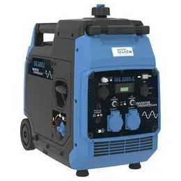 G&uuml;de Stromerzeuger G&Uuml;DE "Inverter &raquo;ISG 3200-2&laquo;", blau (blau, schwarz), B:60cm H:56,5cm T:31cm, Stromerzeuger
