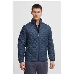 Steppjacke Blend "BHStanley", Damen, Gr. 3XL, blau (navy), 100% Nylon, unifarben, regular fit normal, ohne Ausschnitt, Jacken Steppjacke, &Uuml;bergangsjacke mit hochabschlie&szlig;endem Kragen