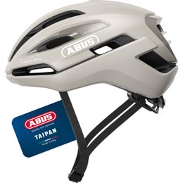 Fahrradhelm Abus "TAIPAN" Gr. M, beige (sand beige), Helme, M Kopfumfang: 54cm - 58cm