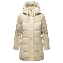 Steppjacke Navahoo "Samtk&auml;tzchen", Damen, Gr. L (40), grau (hellgrau), Obermaterial 1: 100% Polyester. Obermaterial 2: 95% Polyester, 5% Elasthan. Futter: 100% Polyester. &Auml;rmelfutter: 100% Polyester. Wattierung: 100% Polyester, figurumspielend Po-bedeckend, hoch geschlossener Ausschnitt, &Auml;rmel mit &Auml;rmelschlitz Rippstrickb&uuml;ndchen, Jacken Steppjacke, Modischer, gesteppter Damen Winter Kurzmantel