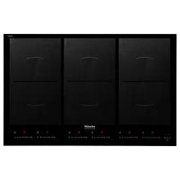 Miele Flex-Induktions-Kochfeld, schwarz, B:79,2cm T:51,2cm, Kochfelder, Flexibel und schnell &ndash; 6 Kochzonen