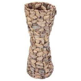 Wasserhyazinthenvase I.GE.A. "Wasserhyazinthenvase", lila (mauve), B:14cm H:40cm, Wasserhyazinthe, Pflanzgef&auml;&szlig;e