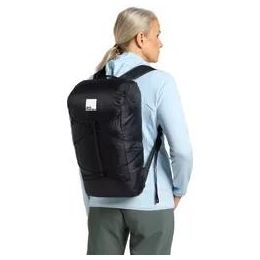 Daypack Jack Wolfskin "WANDERMOOD PACKABLE 24", schwarz (granite, schwarz), Rucks&auml;cke, onesize, Polyamid