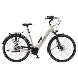 E-Bike Fischer FAHRRAD "CITA 4.3i 630" Gr. 50, beige, Elektrofahrr&auml;der, 50cm, 28 Zoll (71,12cm), Pedelec, Elektrofahrrad f&uuml;r Damen und Herren